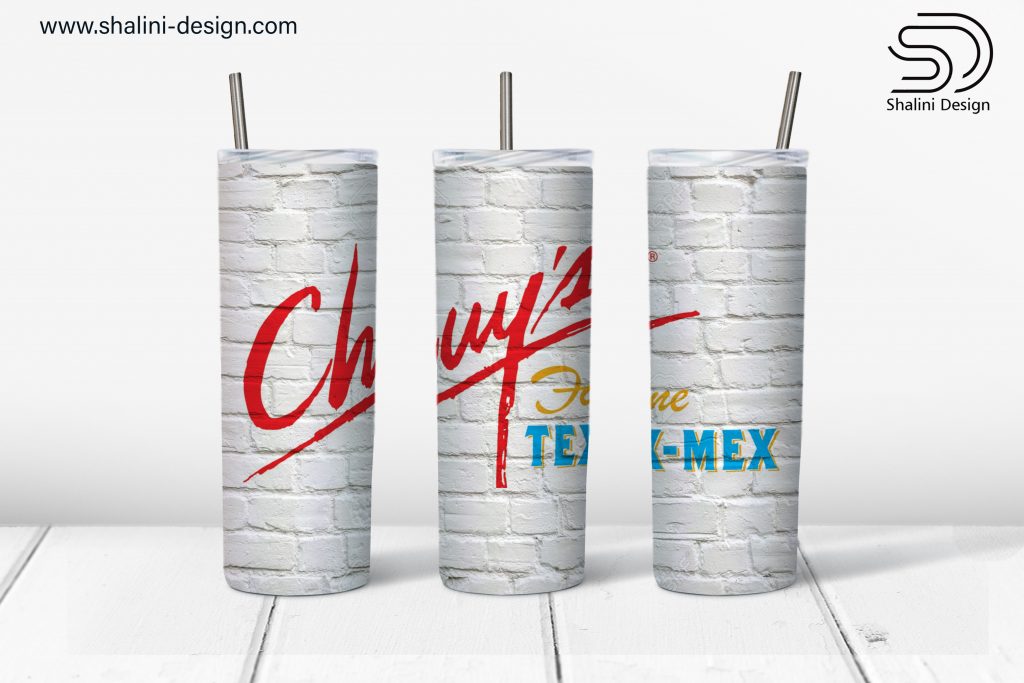 Chuy's Fine Tex-Mex design for 20 oz skinny tumbler - Shalini Design ...